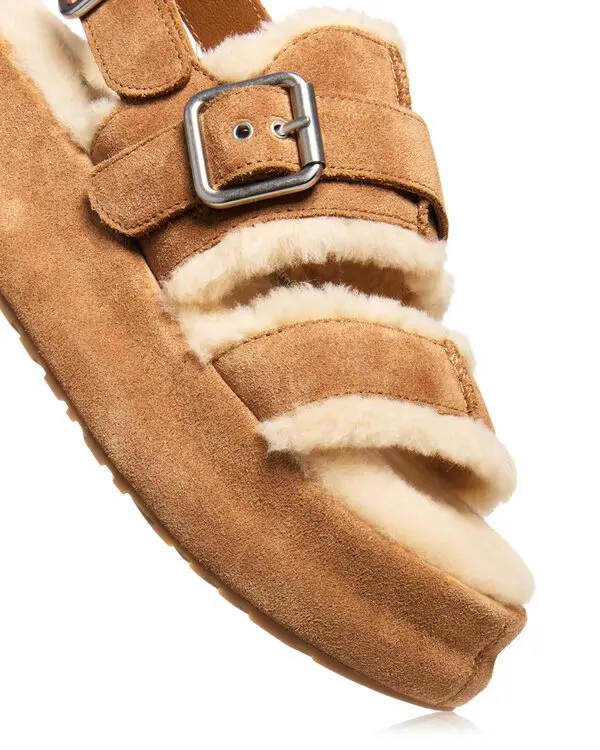 UGG Enwrap Shearling Sandals
