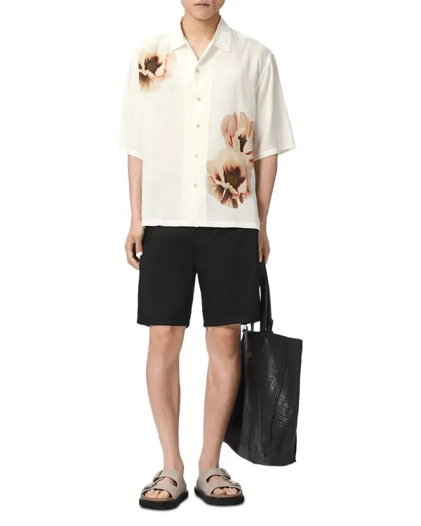 ALLSAINTS Floraison Floral Graphic Shirt
