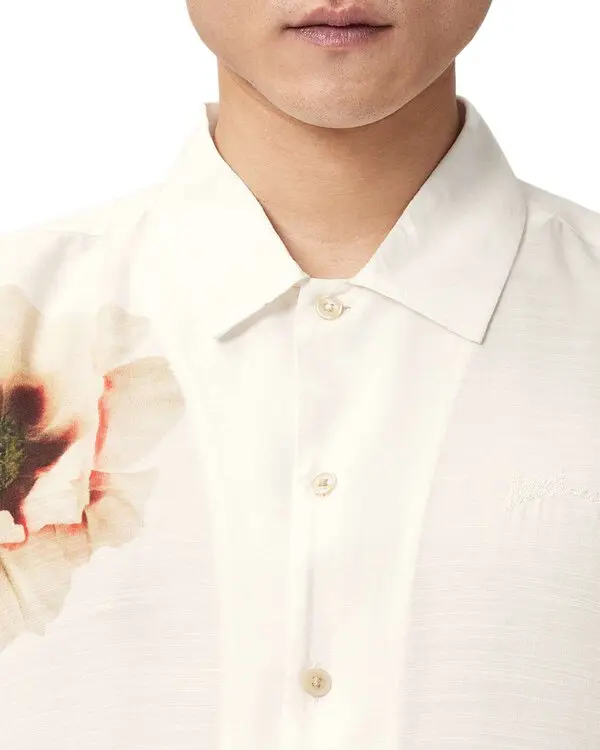 ALLSAINTS Floraison Floral Graphic Shirt