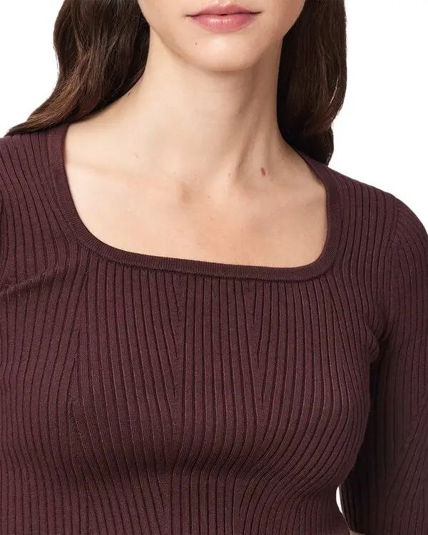 ALLSAINTS Cruz Hally Top - Burnt Brown