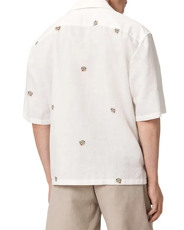 ALLSAINTS Feline Pattern Shirt