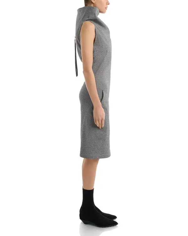 Issey Miyake Sleeveless High Neck Dress
