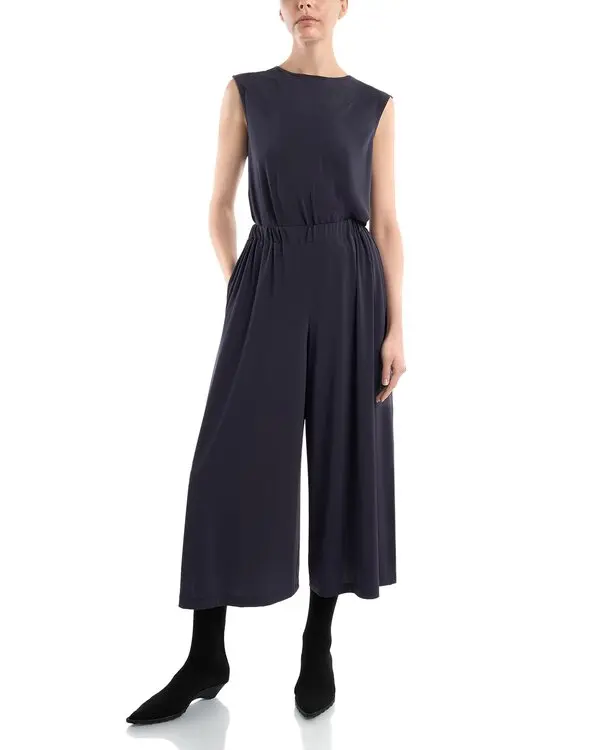 Issey Miyake Drape Jersey Wide Leg Pants