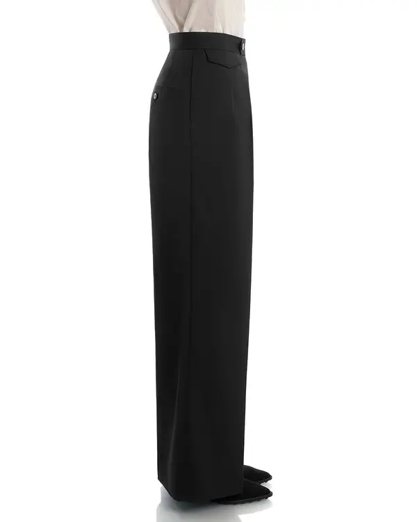 Issey Miyake Wide-leg Tailored Trousers
