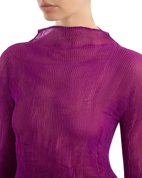 Issey Miyake Chiffon Twist 2 Top