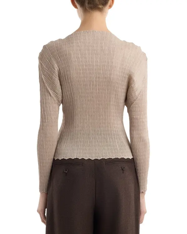 Issey Miyake Tatami Pleated Top