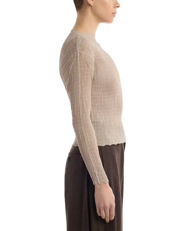 Issey Miyake Tatami Pleated Top