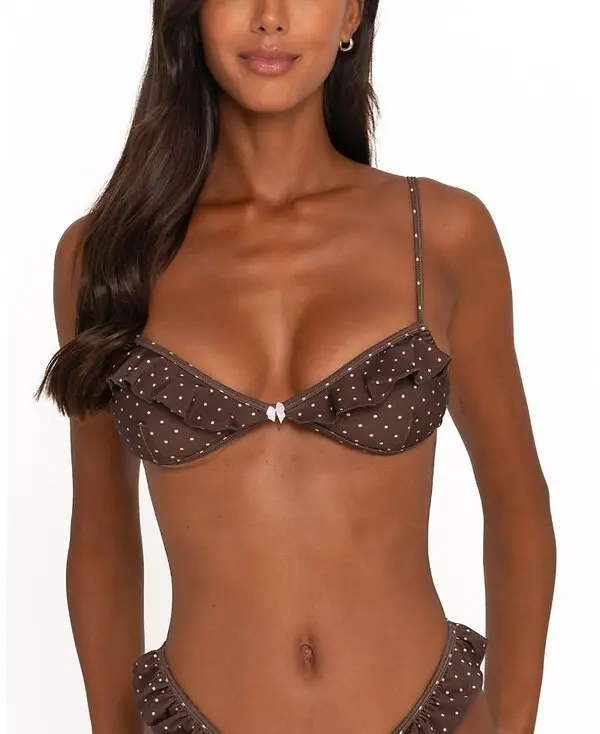 FAE Sorrento Swimwear Top - Peaches