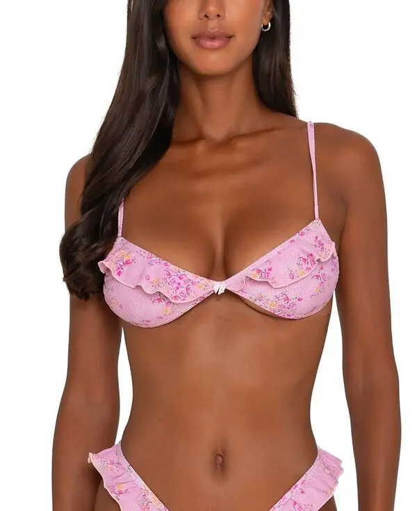 FAE Sorrento Swimwear Top - Peony