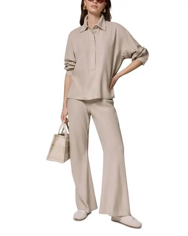 Donna Karan New York Triple Stitch Long Sleeve Blouse