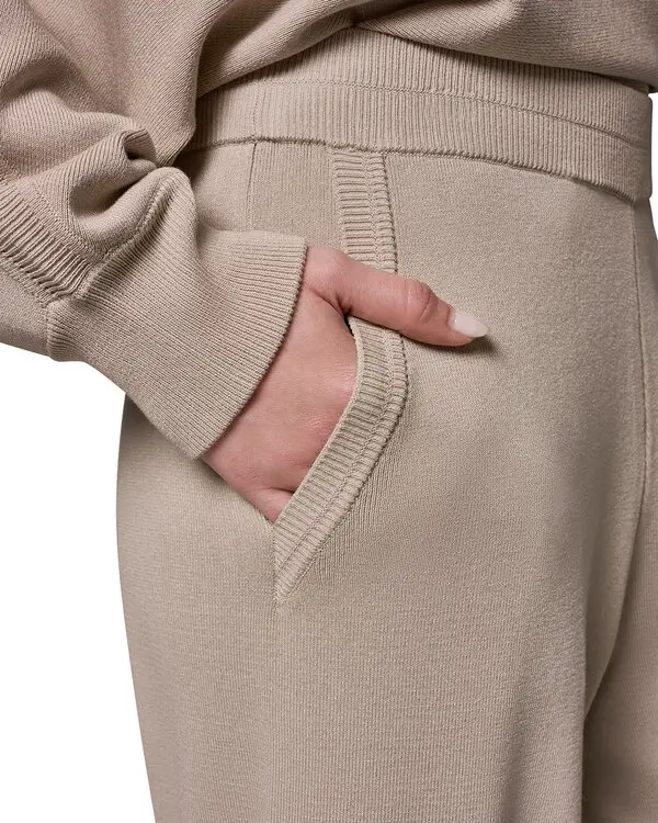 Donna Karan New York Milano Stitch Wide Leg Pull On Pants