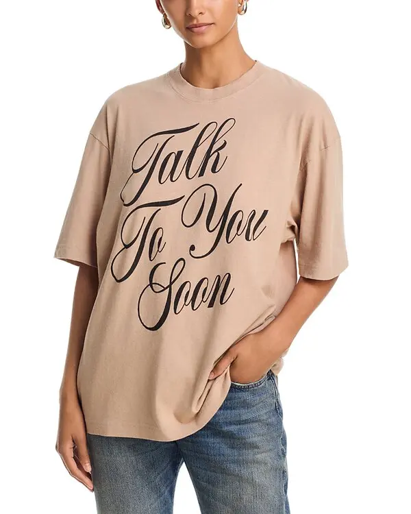 Acne Studios Graphic Cotton T-shirt