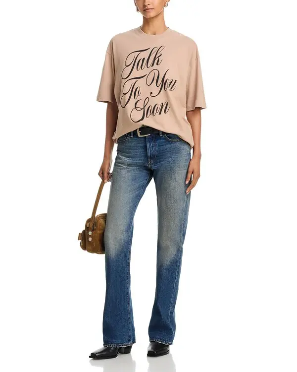 Acne Studios Graphic Cotton T-shirt