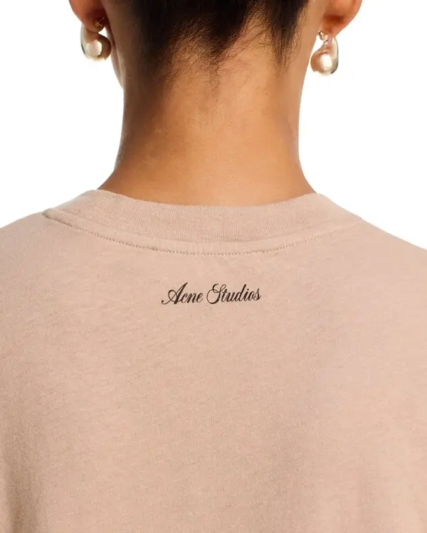 Acne Studios Graphic Cotton T-shirt