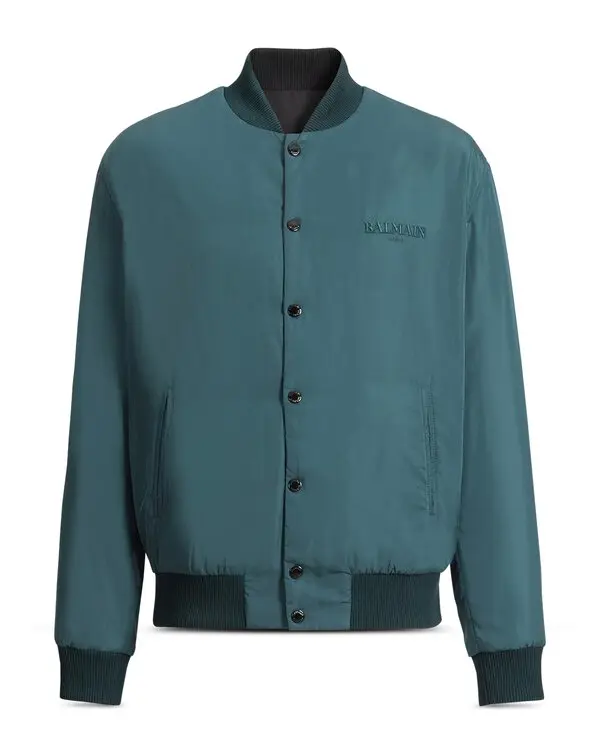 Balmain Reversible Quilted Bomber Jacket