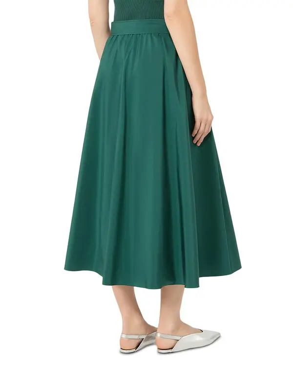 Max Mara Belted Midi Skirt