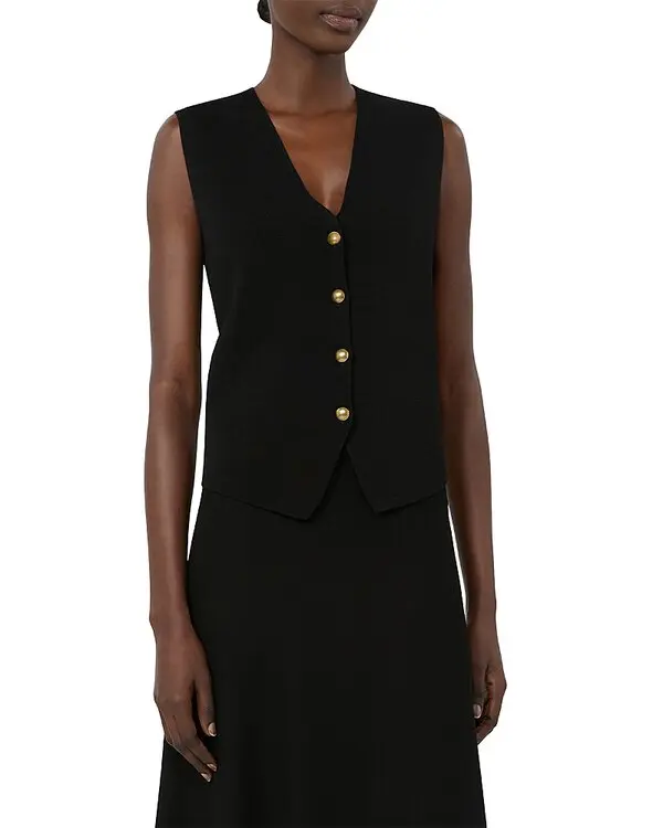 Max Mara Mxmgola Knit Waistcoat