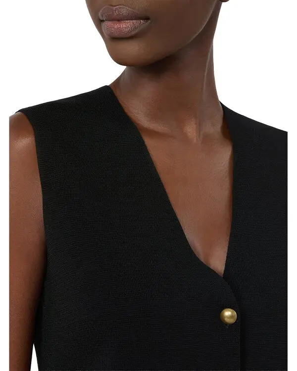 Max Mara Mxmgola Knit Waistcoat
