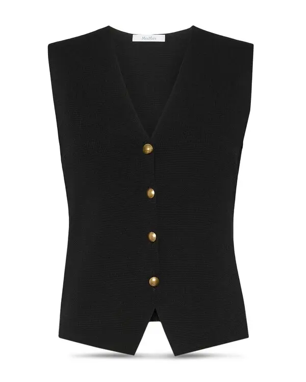 Max Mara Mxmgola Knit Waistcoat