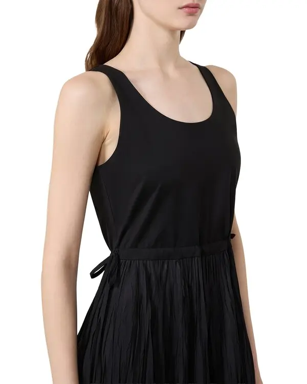 Max Mara Pleated Midi Dress