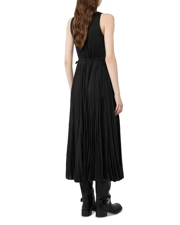 Max Mara Pleated Midi Dress