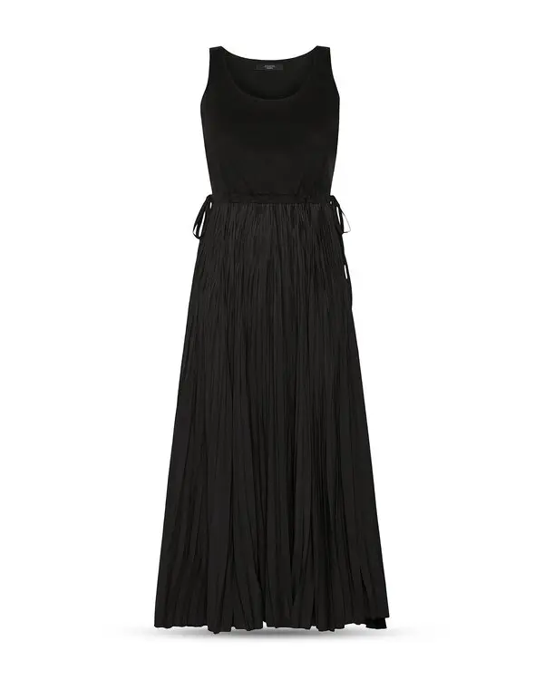 Max Mara Pleated Midi Dress