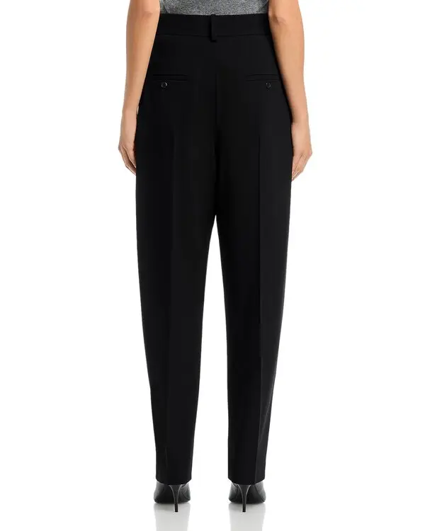 Michael Kors Dru Tapered Pleat Trousers