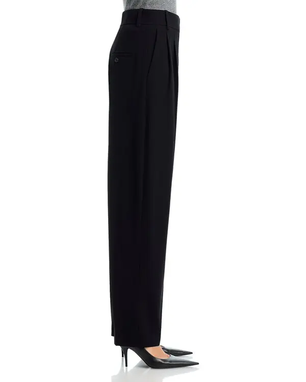 Michael Kors Dru Tapered Pleat Trousers