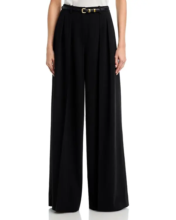 Michael Kors Shannon High Waist Wide Leg Pants