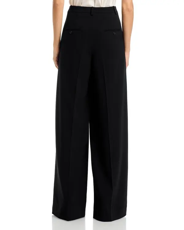 Michael Kors Shannon High Waist Wide Leg Pants