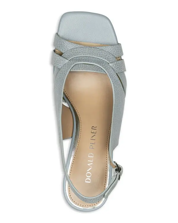 DONALD PLINER Primm Wedge Slingback Sandals