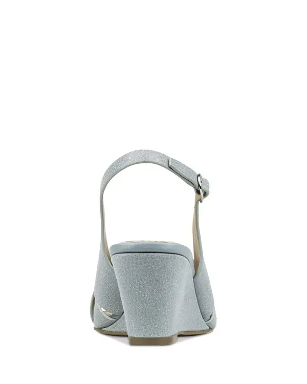 DONALD PLINER Primm Wedge Slingback Sandals