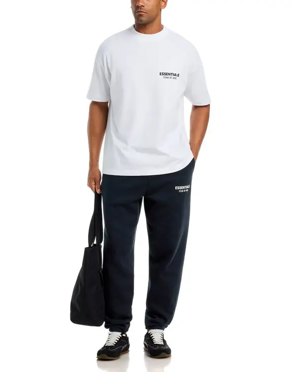 Fear Of God Essentials Logo Crewneck T-shirt - Bright White