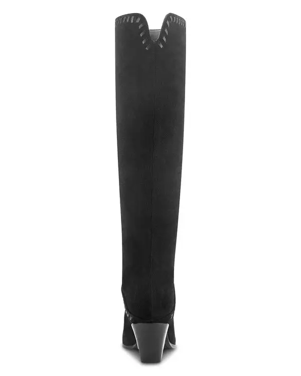MARC FISHER LTD. Suede Knee-high Boots