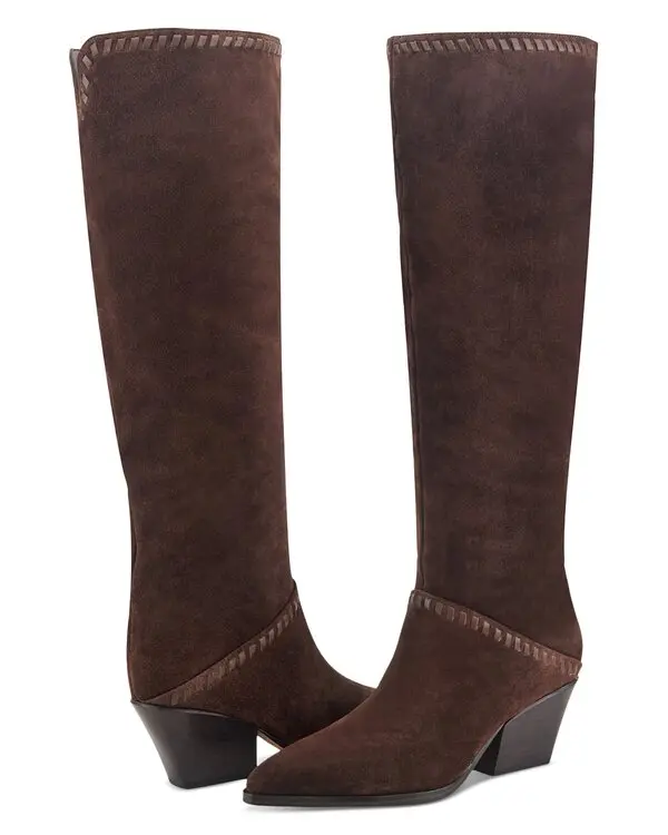 MARC FISHER LTD. Tayla Boots - Dark Brown
