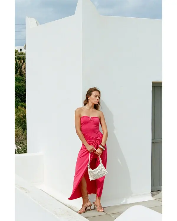 L*Space Noah Strapless Maxi Dress