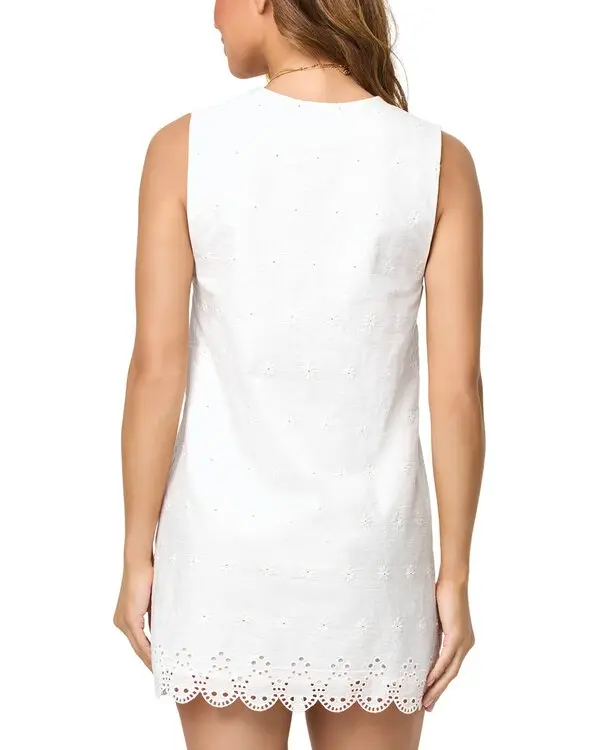 L*Space Embroidered Mini Dress - Cream
