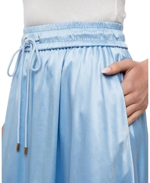 THE BURGESS COLLECTION The Serena Satin Skirt