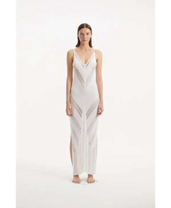 MOEVA Mimi Cover Up Dress Resortwear - White