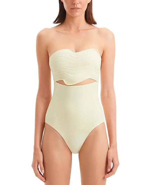 MOEVA Adria One Piece Swimsuit - Yellow
