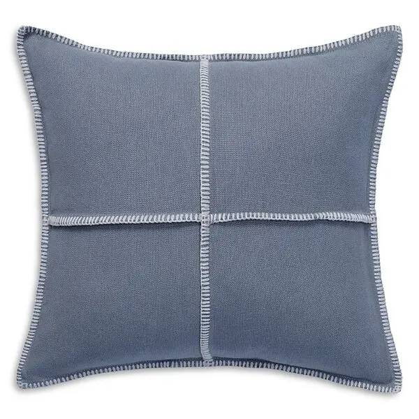 HAMAM Lino Stitched Decorative Pillowcase, 20 X 20 - Dusk
