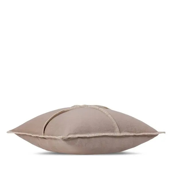 HAMAM Lino Stitched Decorative Pillowcase, 20 X 20 - Vapour