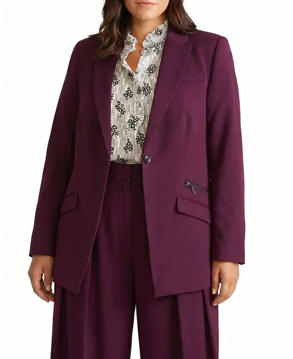 Universal Standard Plus All Day Daria Blazer - Gamay