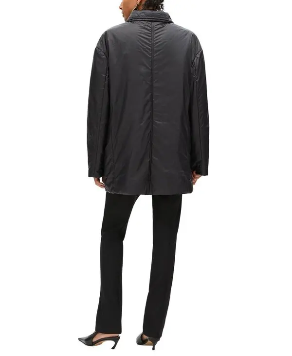 Another Tomorrow Padded Balmacaan Jacket