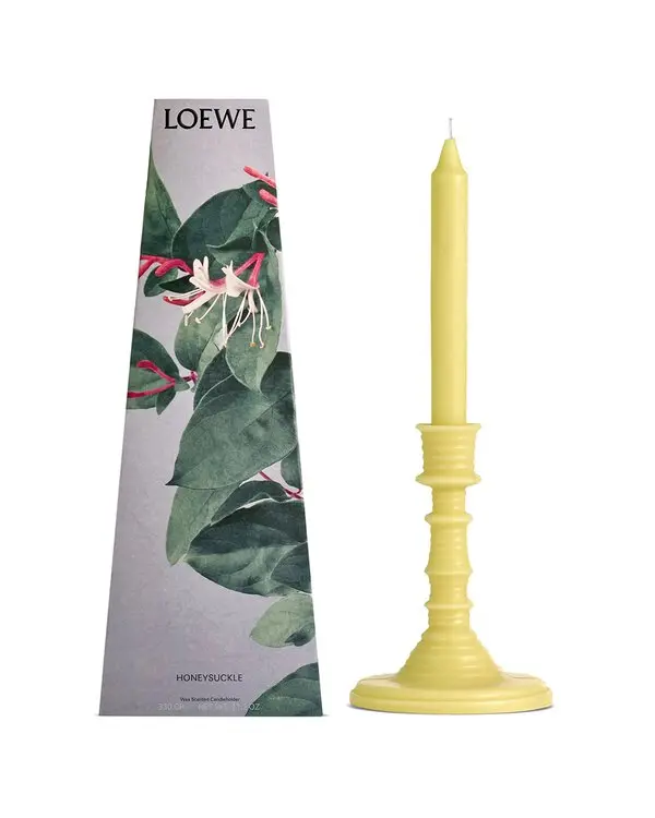 LOEWE PERFUMES Honeysuckle Wax Scented Candleholder 11.2 Oz