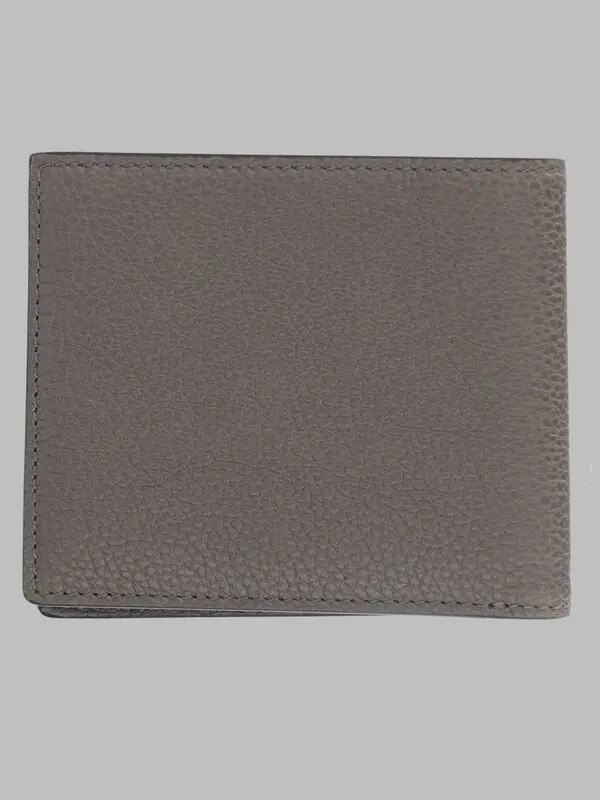 TOM FORD Classic Bi-fold Wallet In Grained Leather