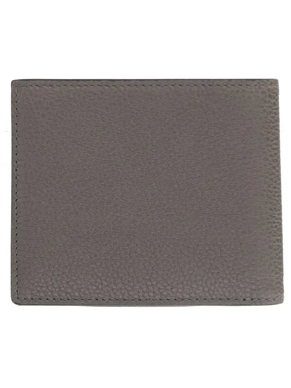 TOM FORD Classic Bi-fold Wallet In Grained Leather