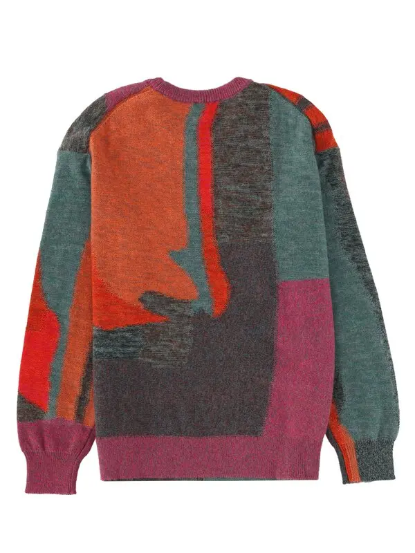 Paul Smith Maglia Con Motivo Floreale Glitch