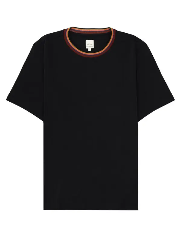Paul Smith T-shirt Con Collo Stripes