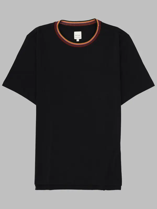 Paul Smith T-shirt Con Collo Stripes